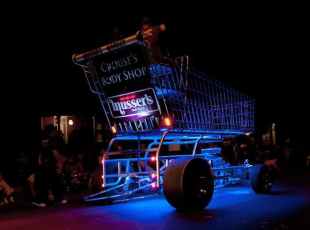 Shopper Chopper, un carrito de la compra con motor V8 que causa ...
