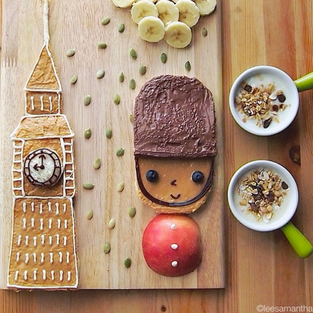 Una madre que convierte las comidas en verdaderas obras de arte