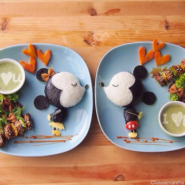 Una madre que convierte las comidas en verdaderas obras de arte