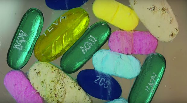 Así es como se disuelven las pastillas. Atención a los detalles