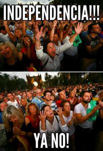 Los mejores memes de la ''Sí pero no'' independencia de Cataluña ...