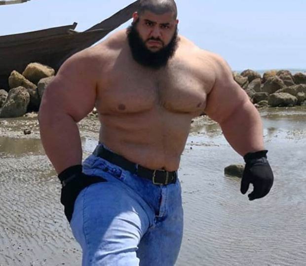Sajad Gharibi, el Hulk iraní, anuncia que pronto debutará como luchador ...