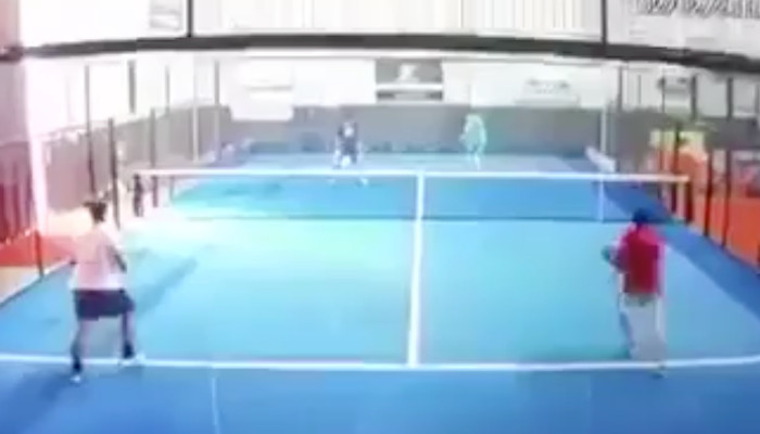 No elegir bien a tu compañero de pádel puede ser doloroso - miBrujula.com