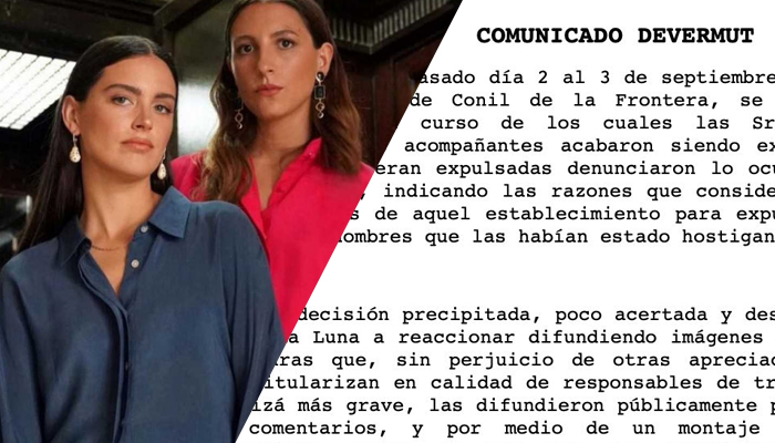 Comunicado de las influencers Devermut tras lo sucedido en el pub La ...